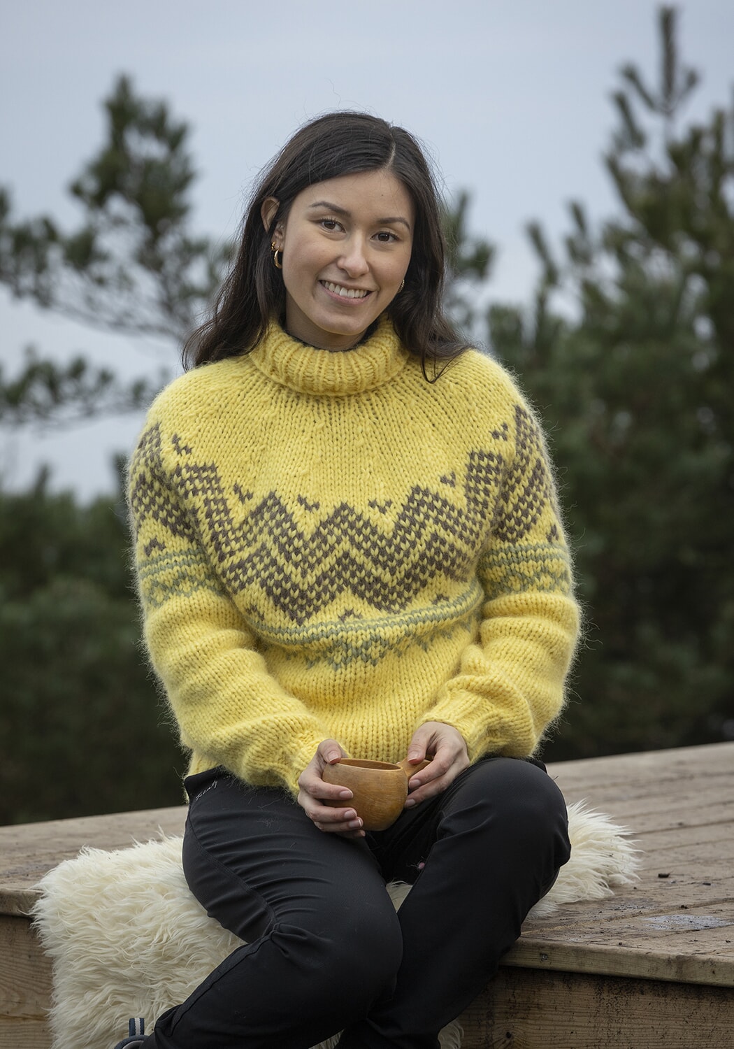 k-2310-15 "Gulling"-genser - Viking Garn