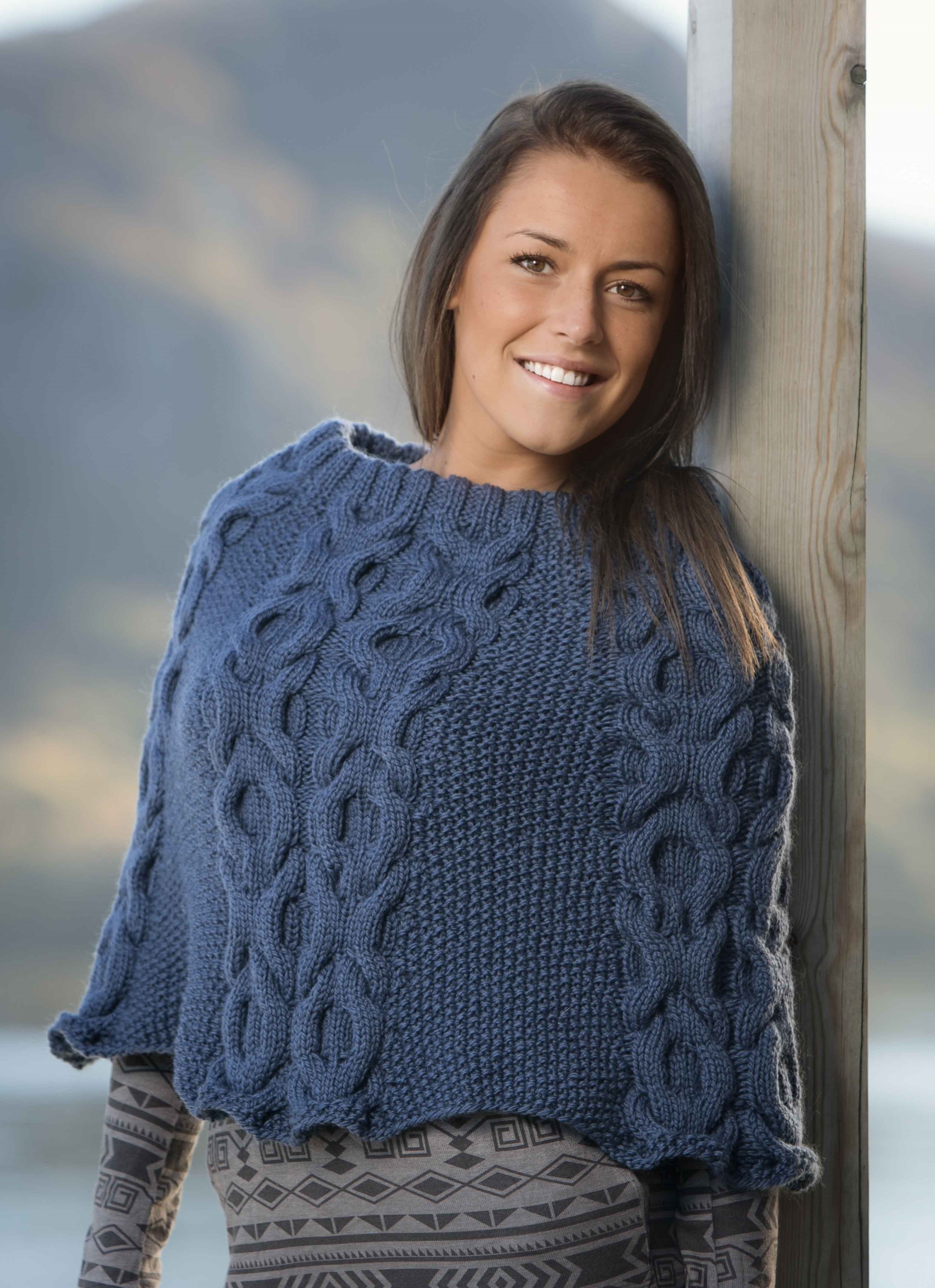 Poncho - Viking Garn