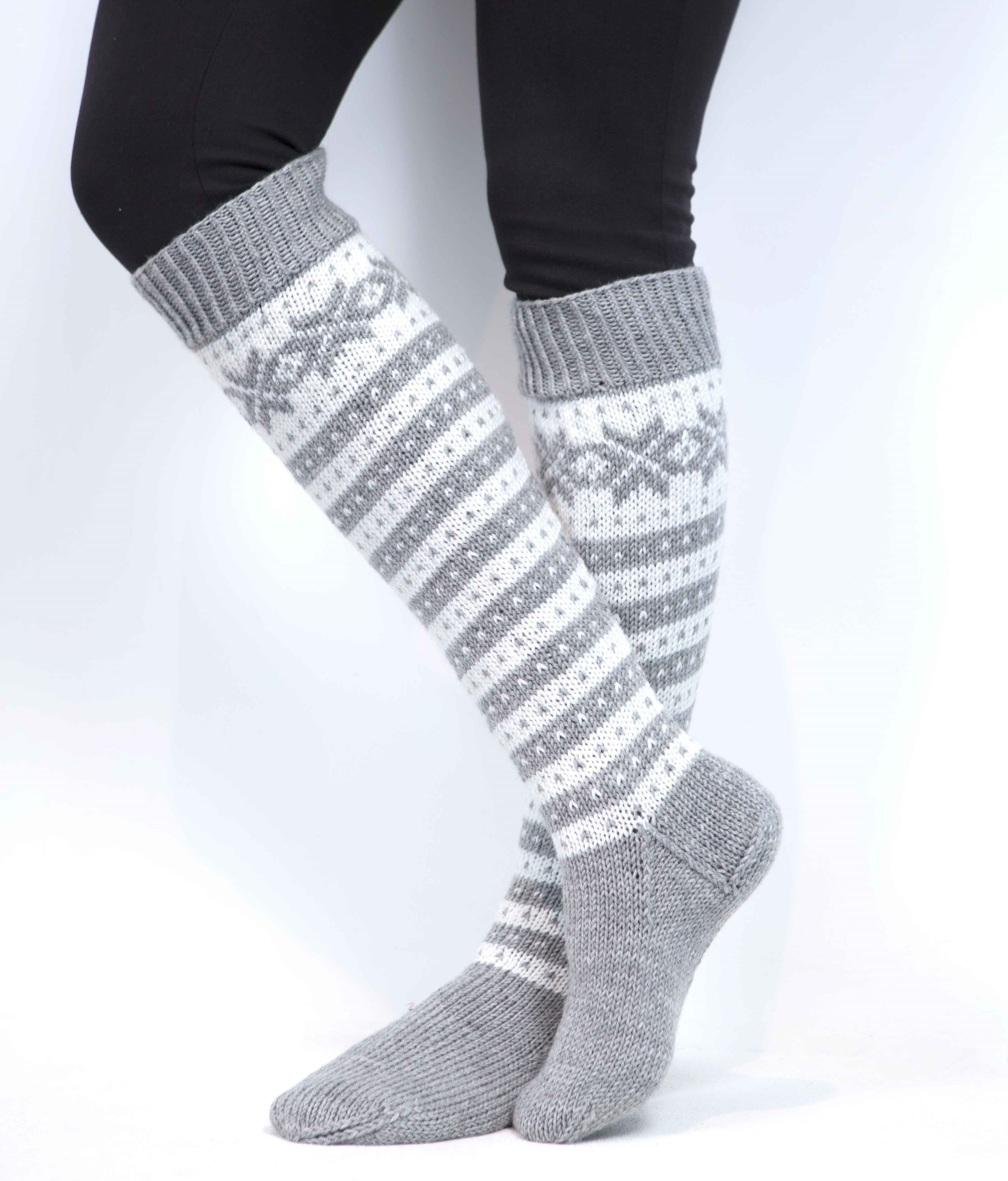 1403-8b Strømper - Viking Garn