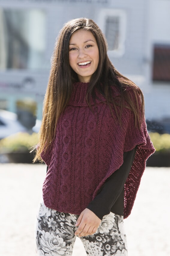 1507-4 Poncho - Viking Garn