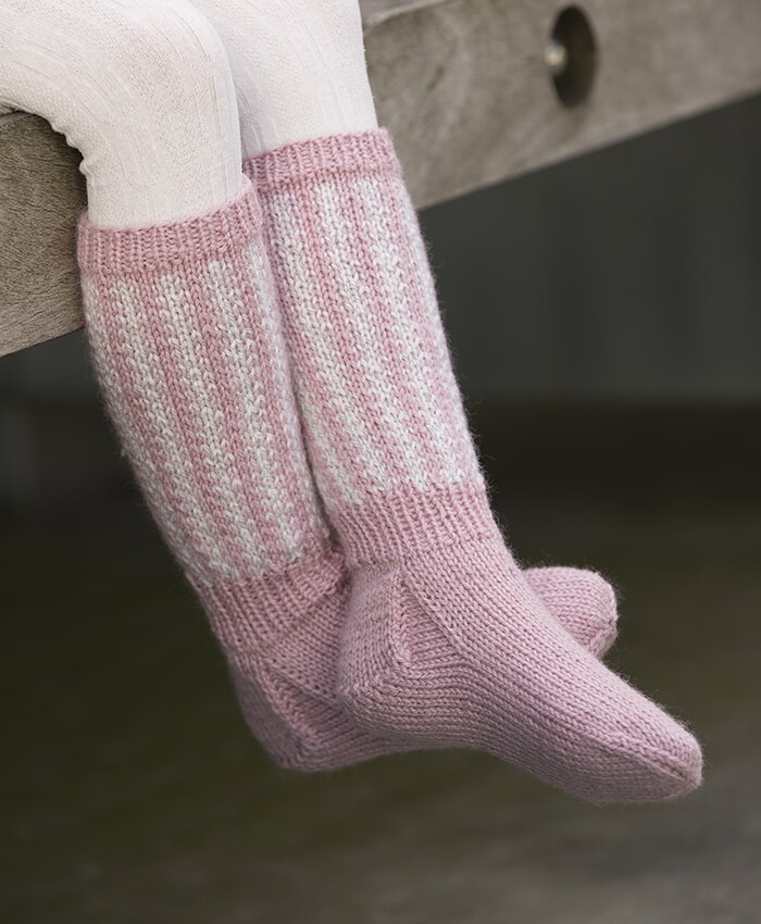 1711-8b Sokker - Viking Garn