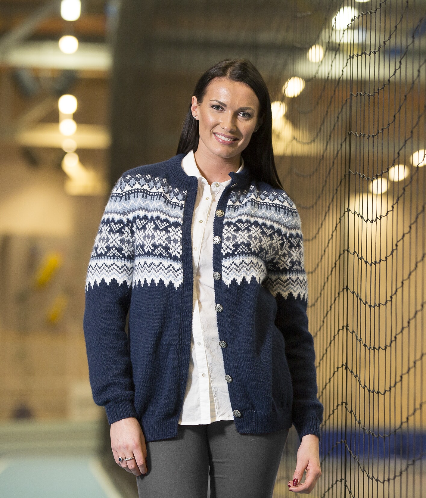 1804-3 Fryd kofte modell Raya - Viking Garn