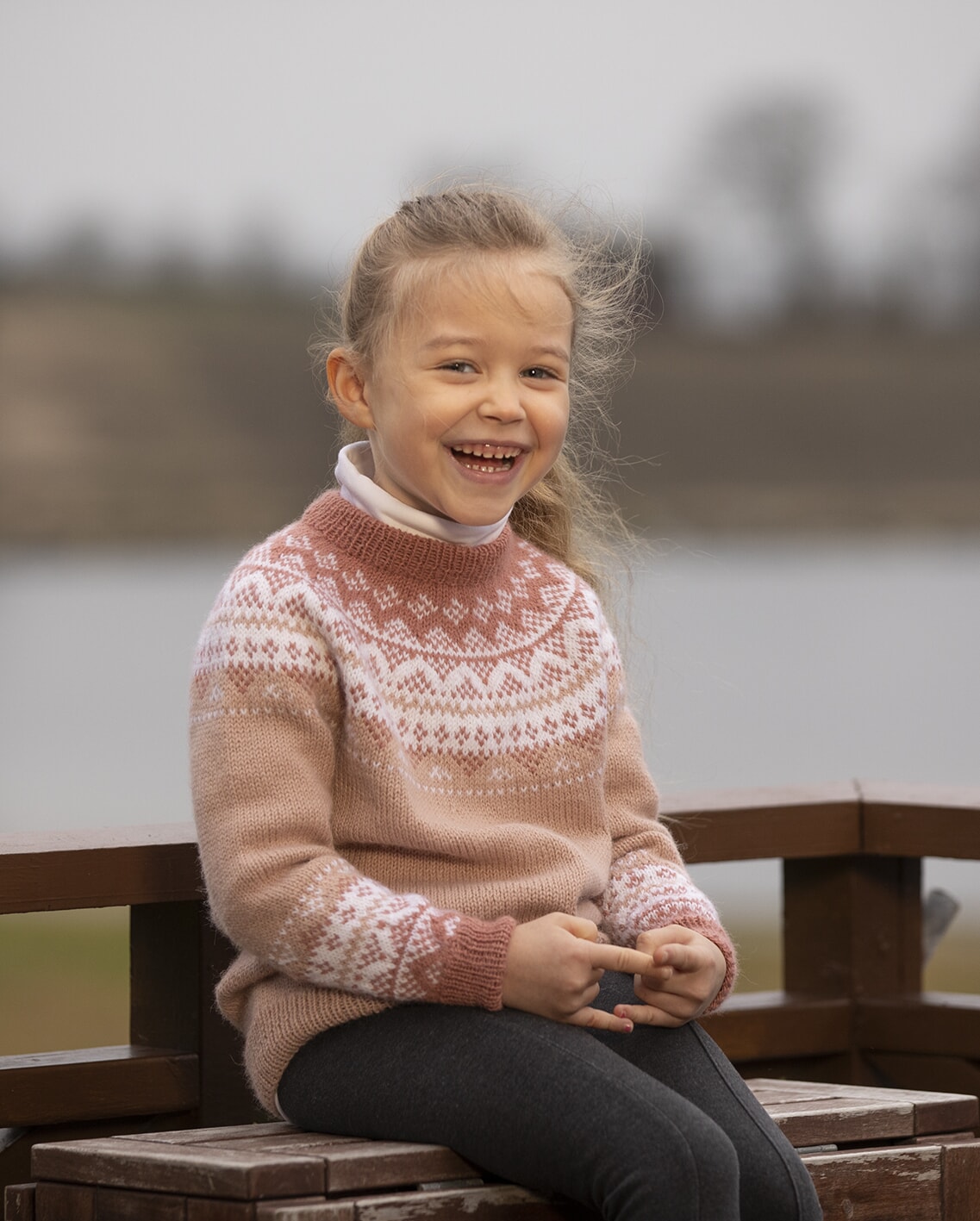 2007-1b Diis-genser (Pudder rosa) - Viking of Norway