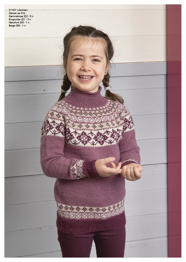 2110-7 Andrea-genser - Viking Garn