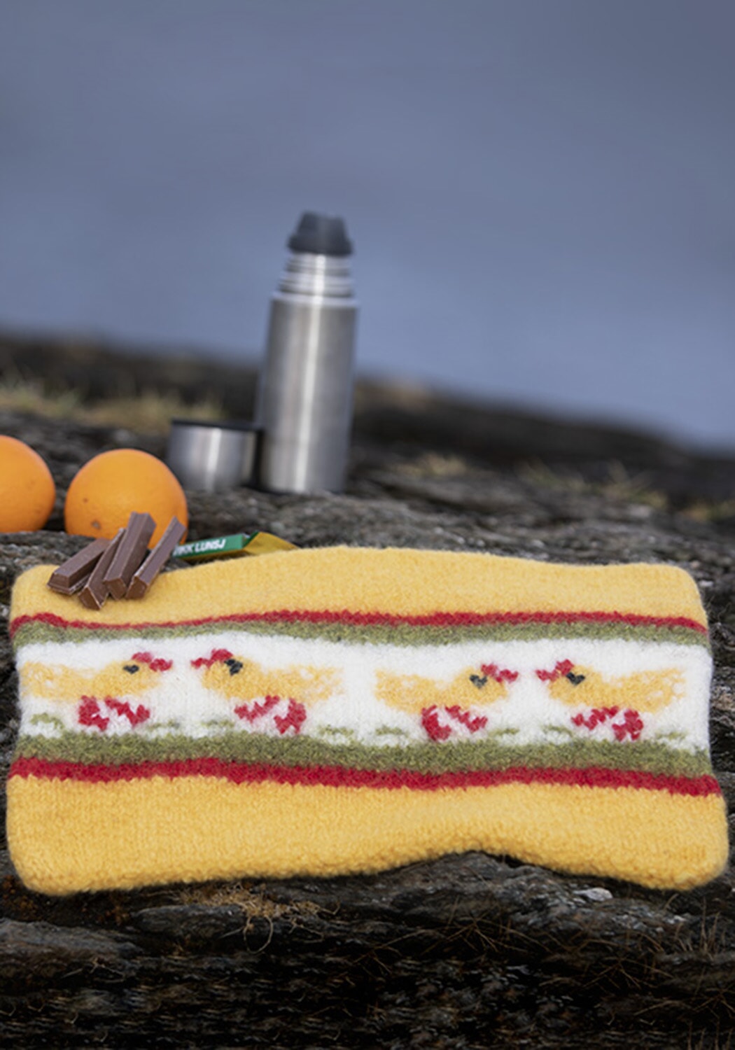 69000 "Påskekylling"-sitteunderlag - Viking Garn