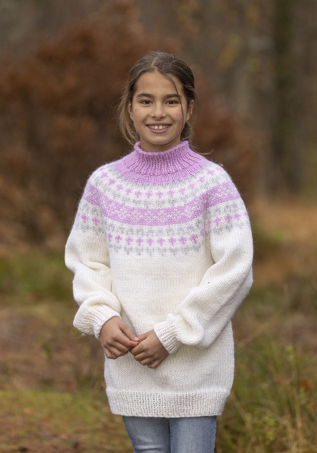 k-2302-07 "Ara"-genser - Viking Garn