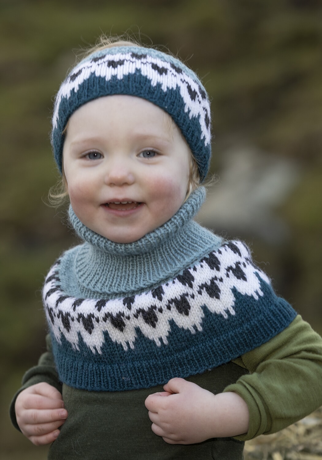 k-2309-06a "Flokken"-hals - Viking Garn