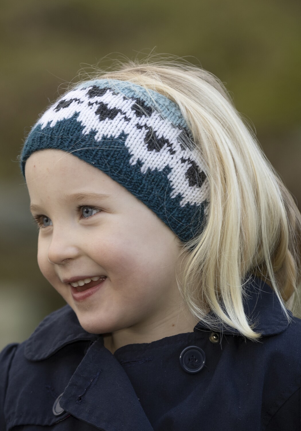 k-2309-07 "Flokken"-pannebånd - Viking Garn