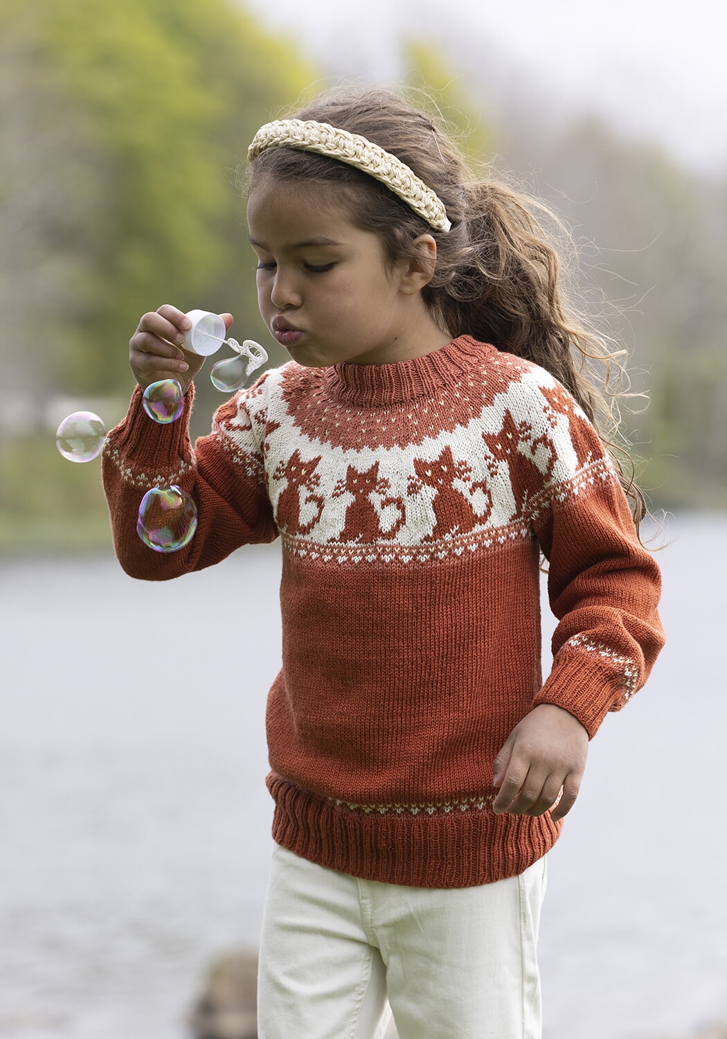 k-2323-04 "Katte"-genser - Viking Garn