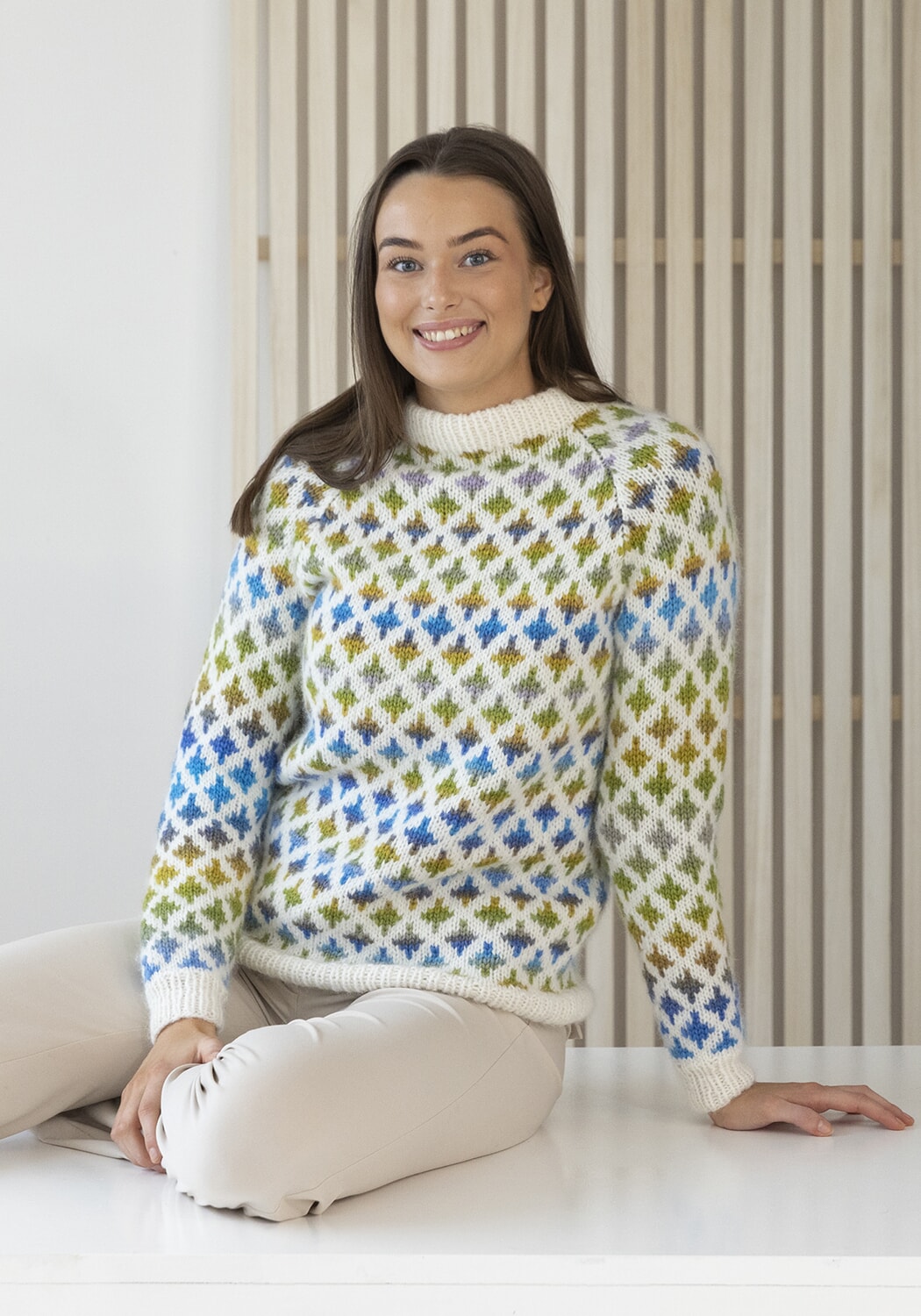 k-2339-03b "Mill"-genser - Viking Garn