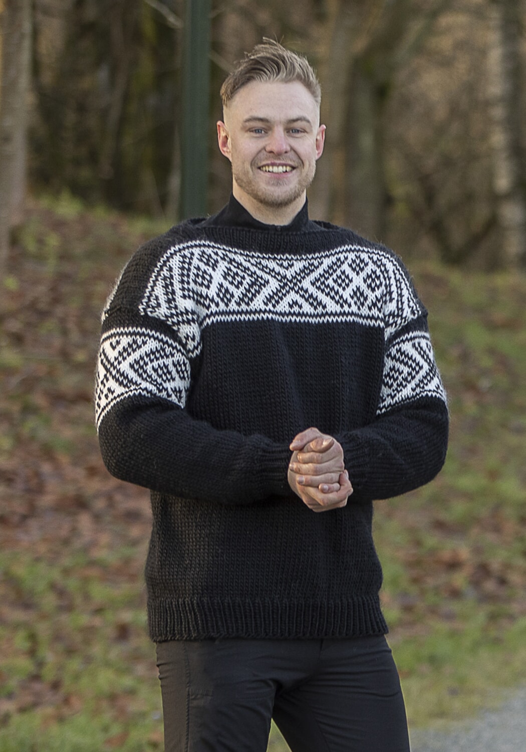 k-2402-04 "Setesdal"-genser, Dreng - Viking Garn