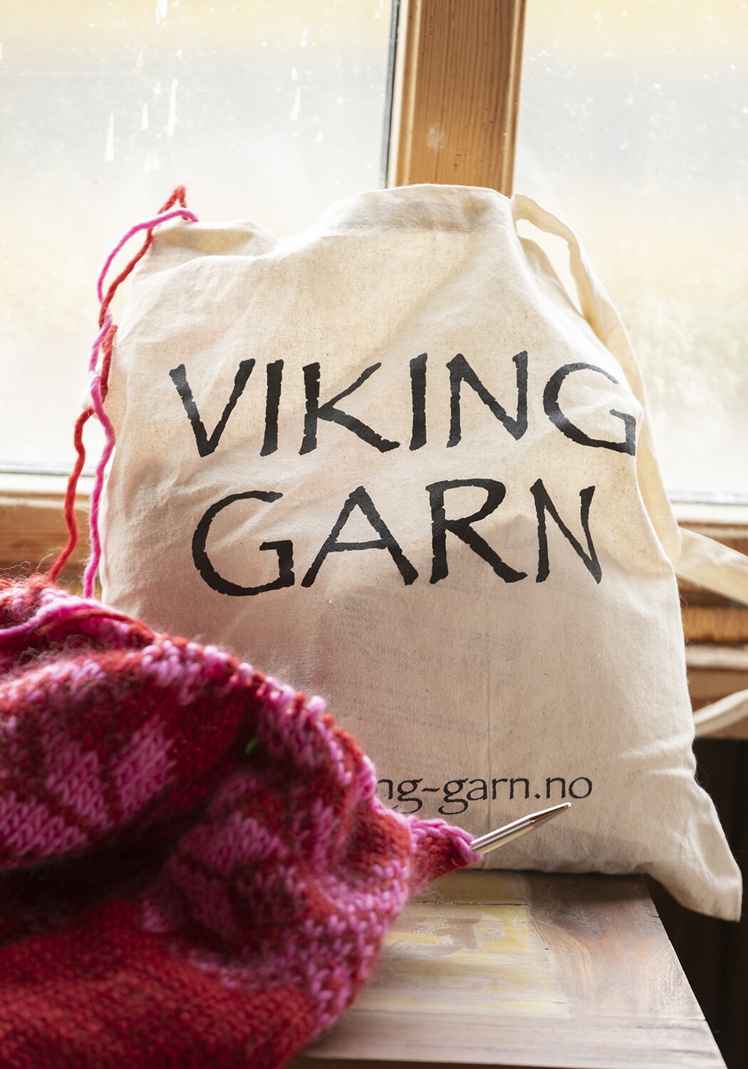 Bærenett - Naturhvit - Viking Garn